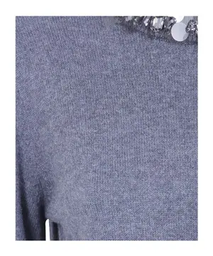 Seventy Embellished Neck Jumper