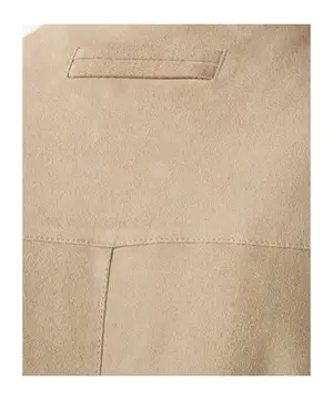 Zegna Light Taupe Suede Bomber
