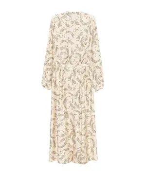 FORTE_FORTE Leopard-print Midi Dress