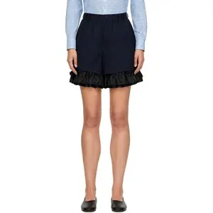 Comme Des Garçons Wide-leg Trousers With An Elastic Waist