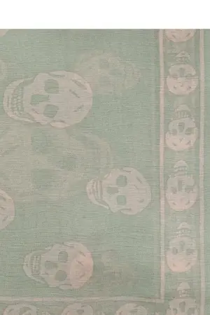 Alexander McQueen Classic Skull Foulard