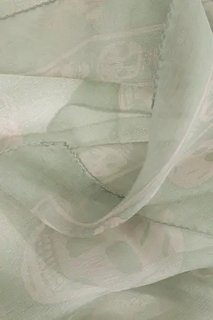 Alexander McQueen Classic Skull Foulard