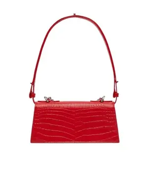 Alexander McQueen Jewelled Embossed Mini Shoulder Bag