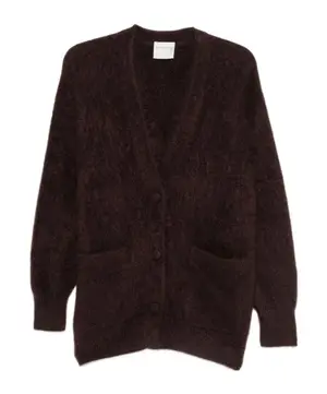 FORTE_FORTE Brushed Knit Cardigan