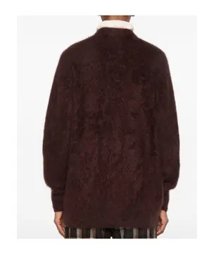 FORTE_FORTE Brushed Knit Cardigan