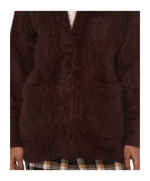 FORTE_FORTE Brushed Knit Cardigan