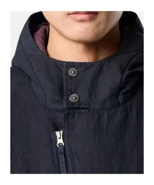 Stone Island Padded Hooded Jacket With Anti-drop