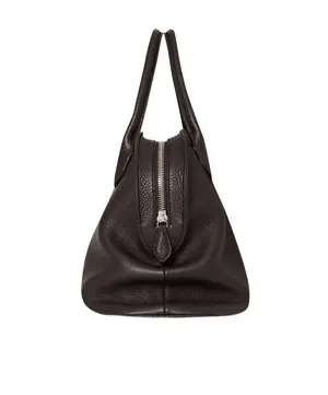 THE ROW Agnes 12 Bag - Deep Brown