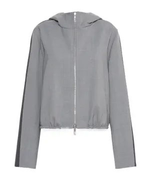 Sportmax Spxlepre Zipped Hooded Jacket