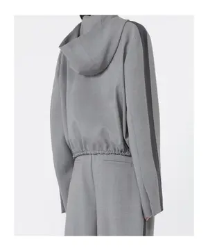Sportmax Spxlepre Zipped Hooded Jacket