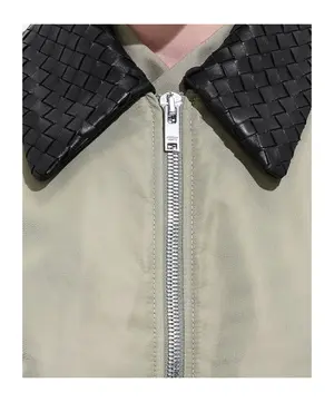 Bottega Veneta Satin Nylon Blouson