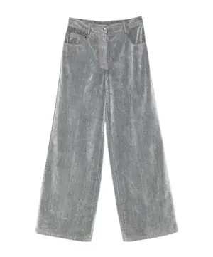 FORTE_FORTE Velvet-finish Trousers