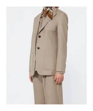 Max Mara Long-sleeved Button-up Shirt
