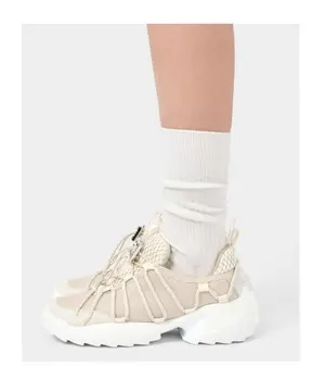 ROGER VIVIER Viv' Zag Sneakers In Fabric And Suede