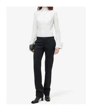 Alexander McQueen Tuxedo Striped Shirt