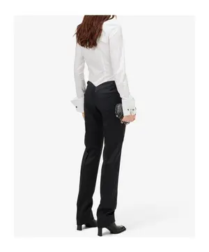 Alexander McQueen Tuxedo Striped Shirt