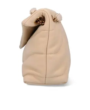 Saint Laurent Quilted Small Satchel
