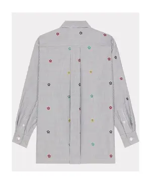 Kenzo Target Oversized Striped Shirt