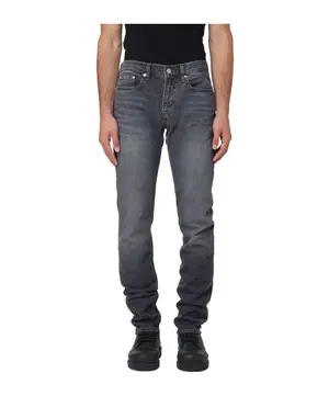 FRAME L'homme Slim-fit Jeans - Black