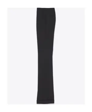 Saint Laurent Loose-fit Flared Trousers