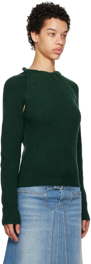 Stella McCartney Twist Detailed Knitted Jumper
