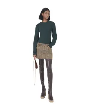 Stella McCartney Twist Detailed Knitted Jumper