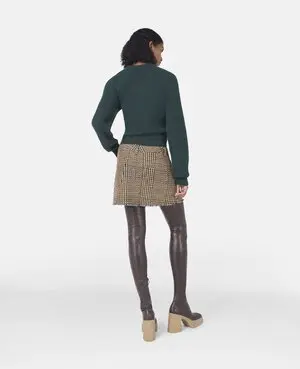 Stella McCartney Twist Detailed Knitted Jumper
