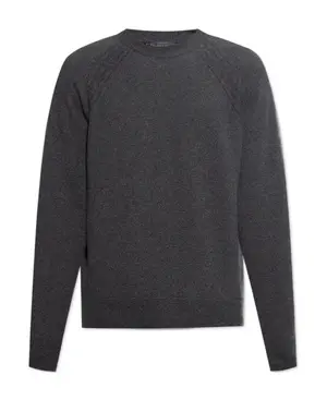 Versace Greca Crewneck Jumper - Black