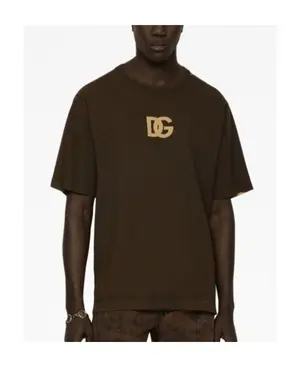 Dolce & Gabbana Dolce Gabbana Logo Printed Crewneck T-shirt