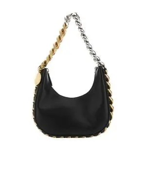 Stella McCartney Frayme Zipped Mini Shoulder Bag