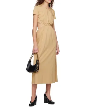 Stella McCartney Frayme Zipped Mini Shoulder Bag