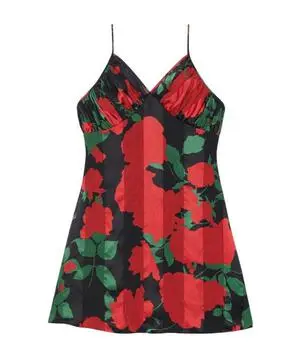 Saint Laurent Floral Printed Sleeveless Dress