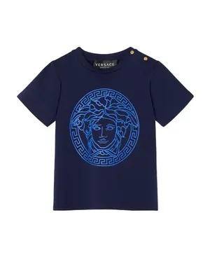 Versace Medusa-print Cotton T-shirt