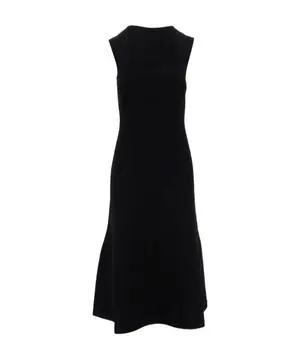 Stella McCartney Square-neck Flared Midi Dress