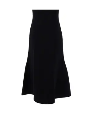 Stella McCartney Square-neck Flared Midi Dress