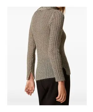 TWINSET Turtleneck Jumper With Print