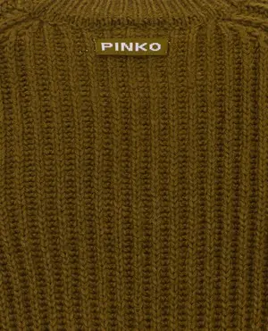 Pinko Chest Pocket Ribbed Sweater