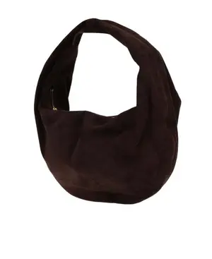 Khaite Medium The Olivia Suede Shoulder Bag