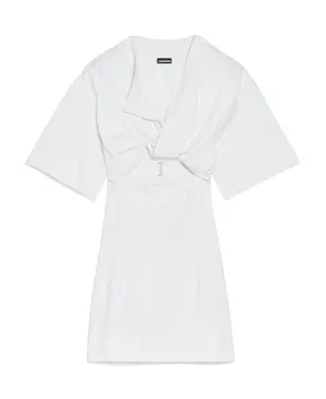 Jacquemus Bahia Cut-out Detail Mini Dress