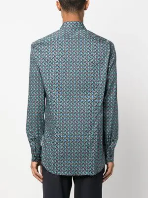 Etro Graphic Printed Buttoned Shirt