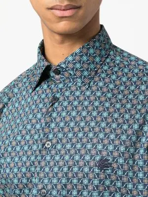 Etro Graphic Printed Buttoned Shirt