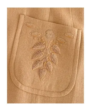Etro Single Breasted Embroidered Detailed Blazer