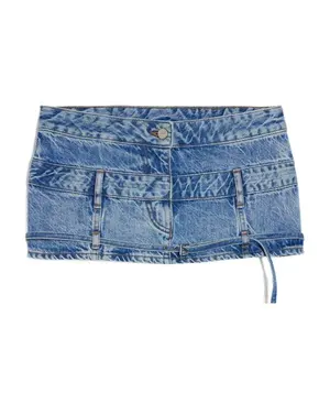 Jacquemus La Mini De Nîmes Criollo Miniskirt