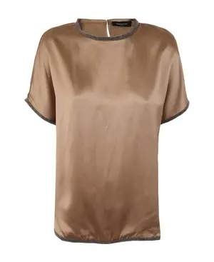 Fabiana Filippi Short-sleeved T-shirt With Round Neck