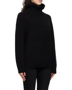 Khaite The Landen High Neck Knitted Jumper