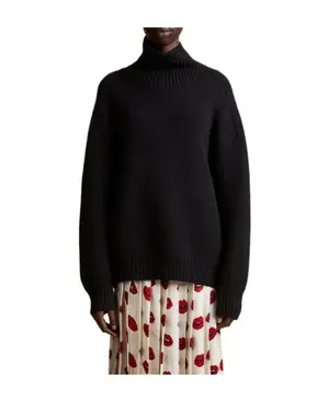 Khaite The Landen High Neck Knitted Jumper