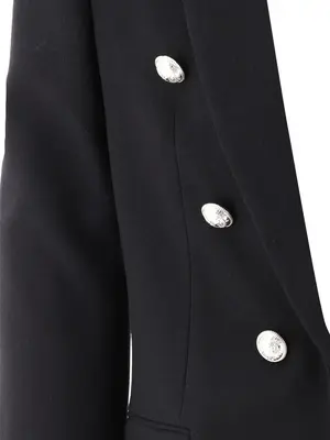 Balmain Double-breasted Flannel Blazer