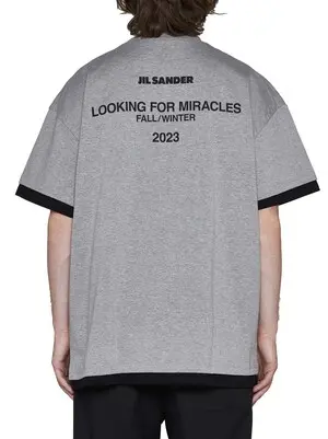JIL SANDER Round-necked T-shirt