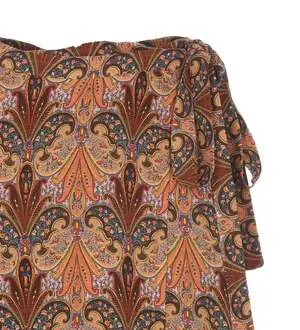 Etro High-waist Graphic-printed Long Skirt