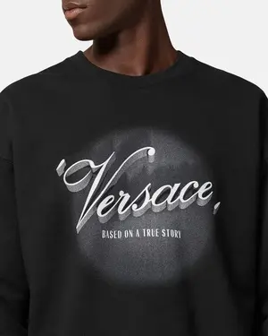 Versace Graphic-print Sweatshirt